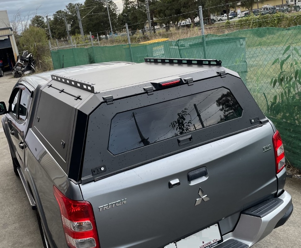 Few Left! TRADECAP Steel Canopy for Mitsubishi Triton MR MQ 2015-On ...